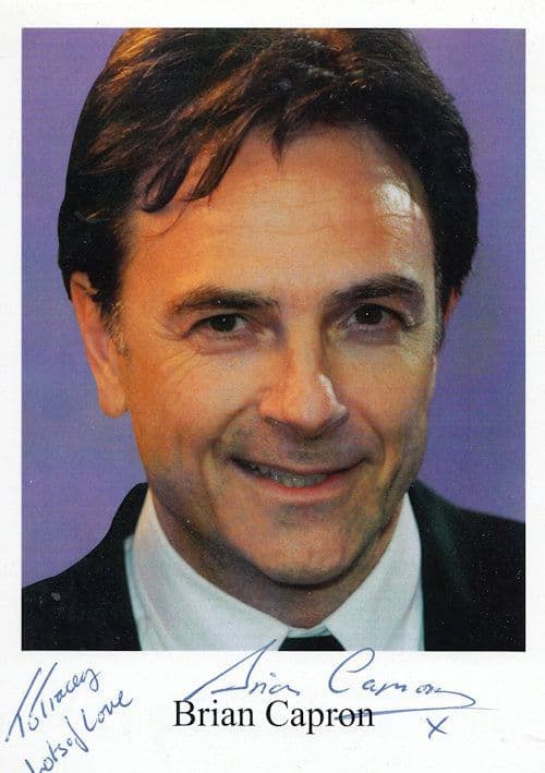 Brian Capron Grange Hill Hand Signed Photo