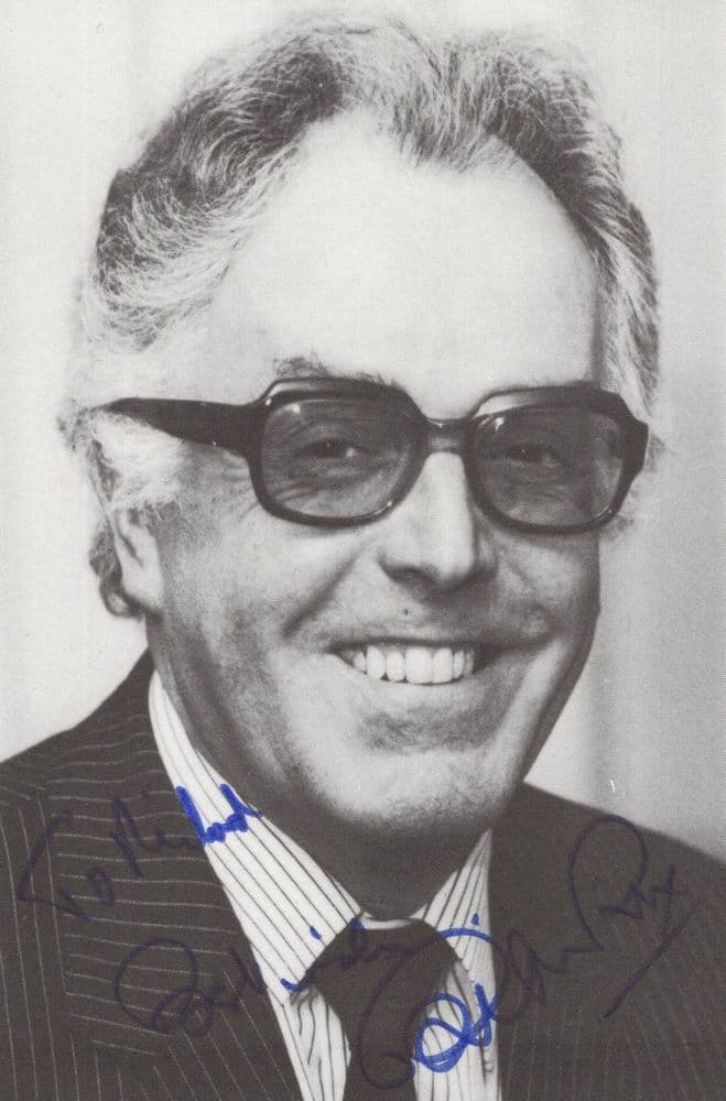 Brian Rix Highest BBC Paid Actor Hand Signed Photo