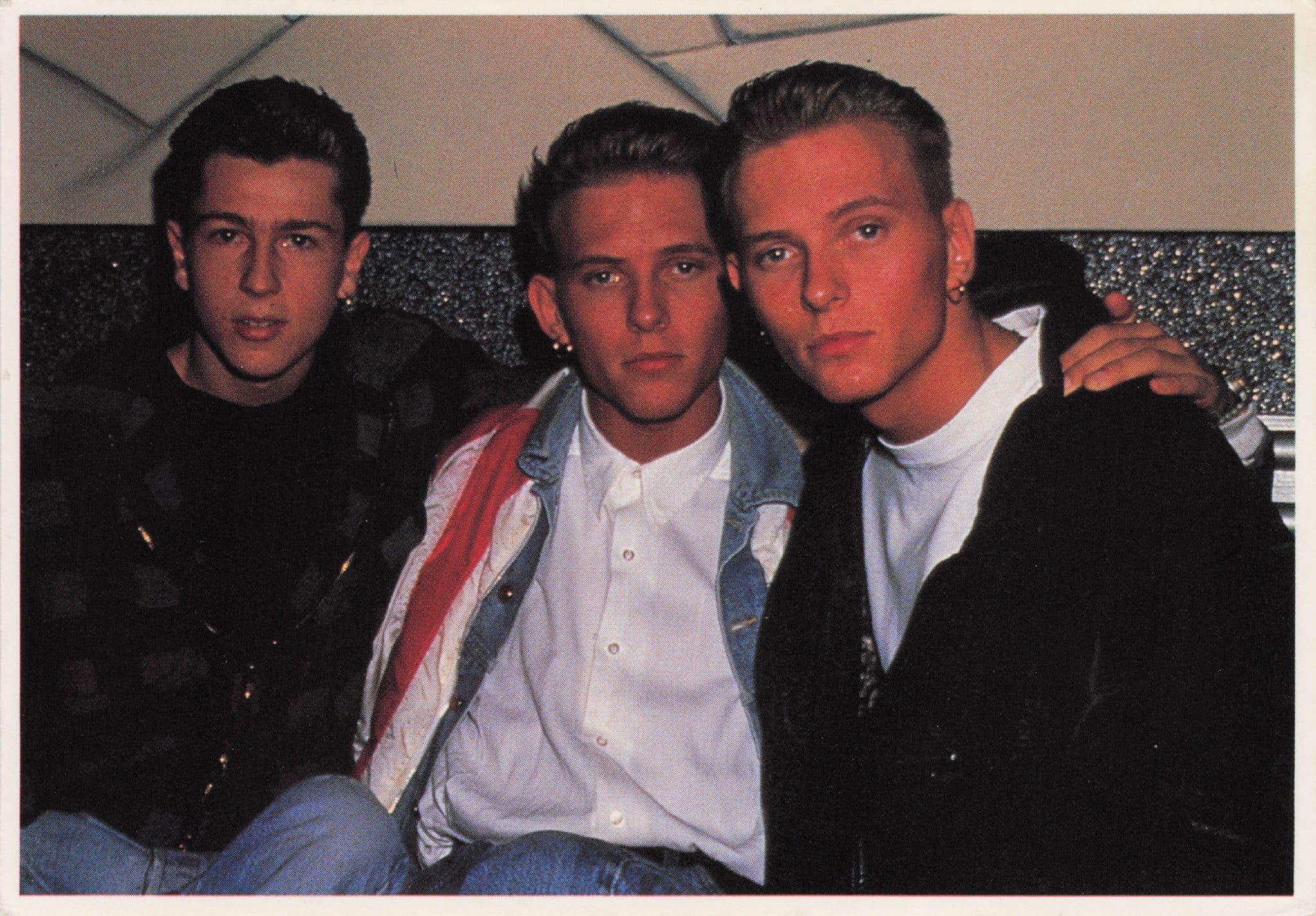 Bros Australian Boy Band Pop Music Santoro Rare Old London Postcard