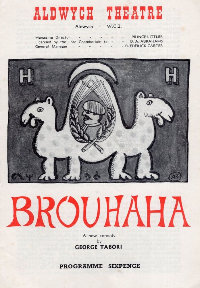 Brouhaha Peter Sellers of The Goons Old Theatre Programme