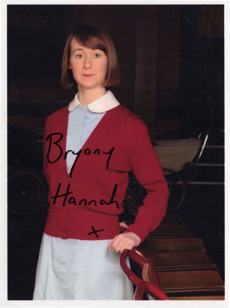 Bryony Hannah Call The Midwife Hand Signed Photo