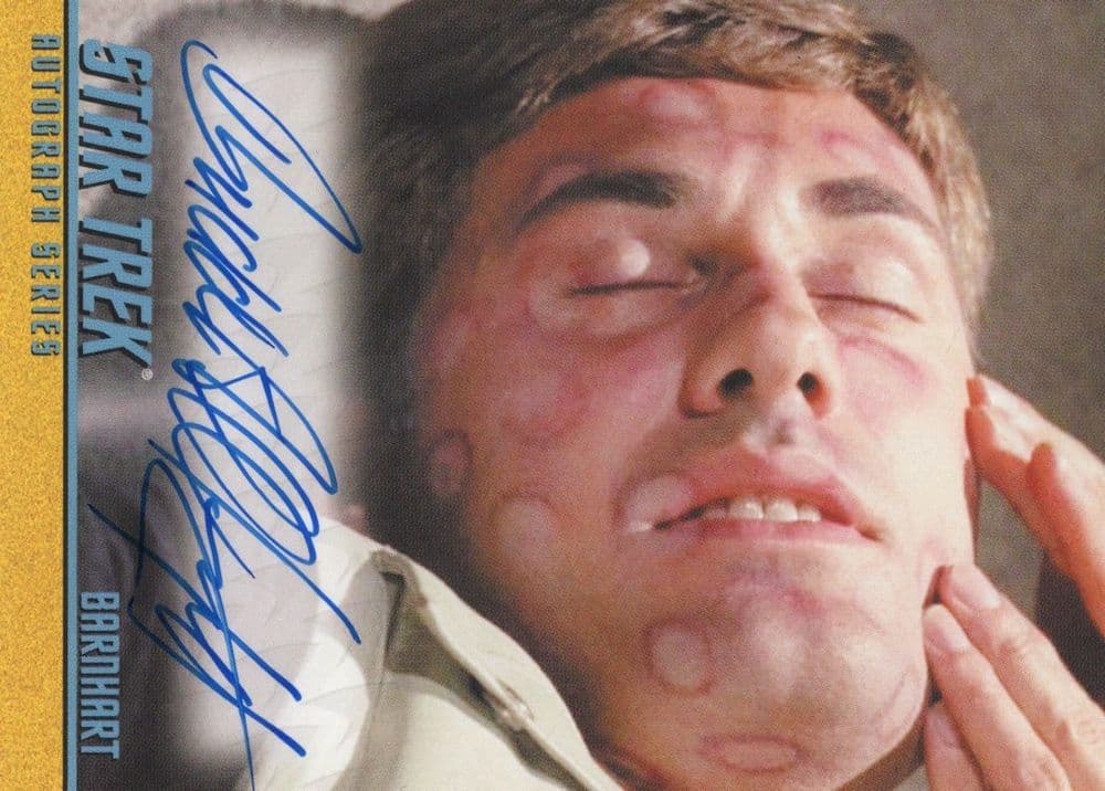 Budd Albright Star Trek TSO Portfolio Hand Signed Autograph Card