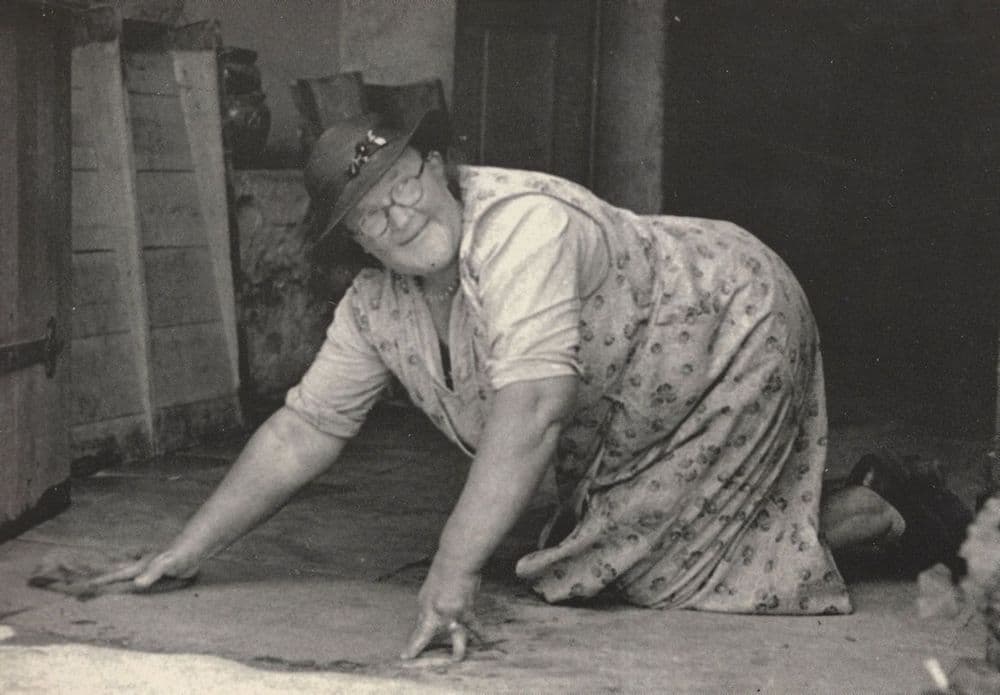 Cassington Oxfordshire in WW2 Real Photo BBC Postcard