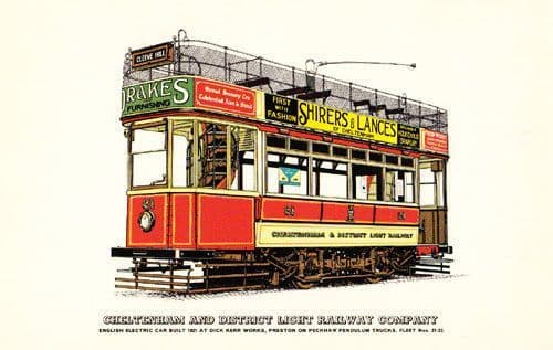 Cheltenham Railway Rail Transport Antique Bus Transport Tram Old View ...