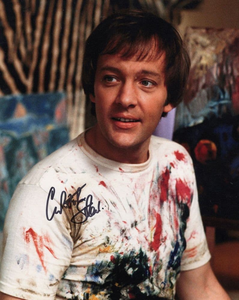 Christopher Strauli Rising Damp Only When I Laugh 10x8 Hand Signed Photo