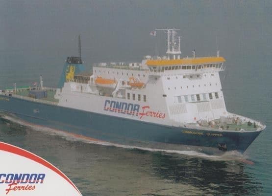 Commodore Clipper Condor Ferry Ferries Rare Official Postcard