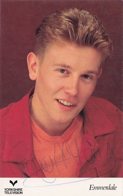 Craig McKay as Mark Hughes Emmerdale Hand Signed Cast Photo