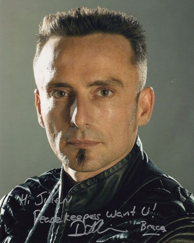David Franklin as Meeklo Braca Farscape 10x8 Hand Signed Photo