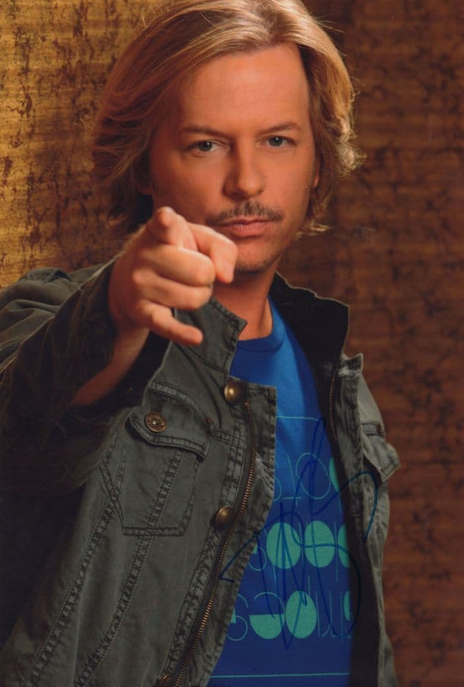 David Spade Saturday Night Live Giant 12x8 Hand Signed Photo