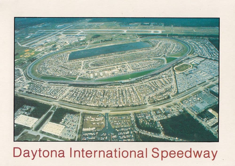 Daytona International Speedway Stadium Postcard