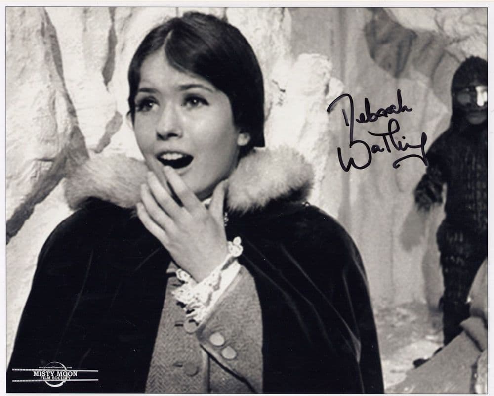 Deborah Watling Dr Who Abominable Snowmen 10x8 Hand Signed Photo