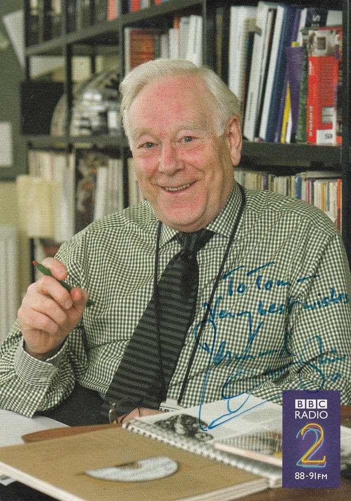 Desmond Carrington Radio 2 Signed Cast Card Photo