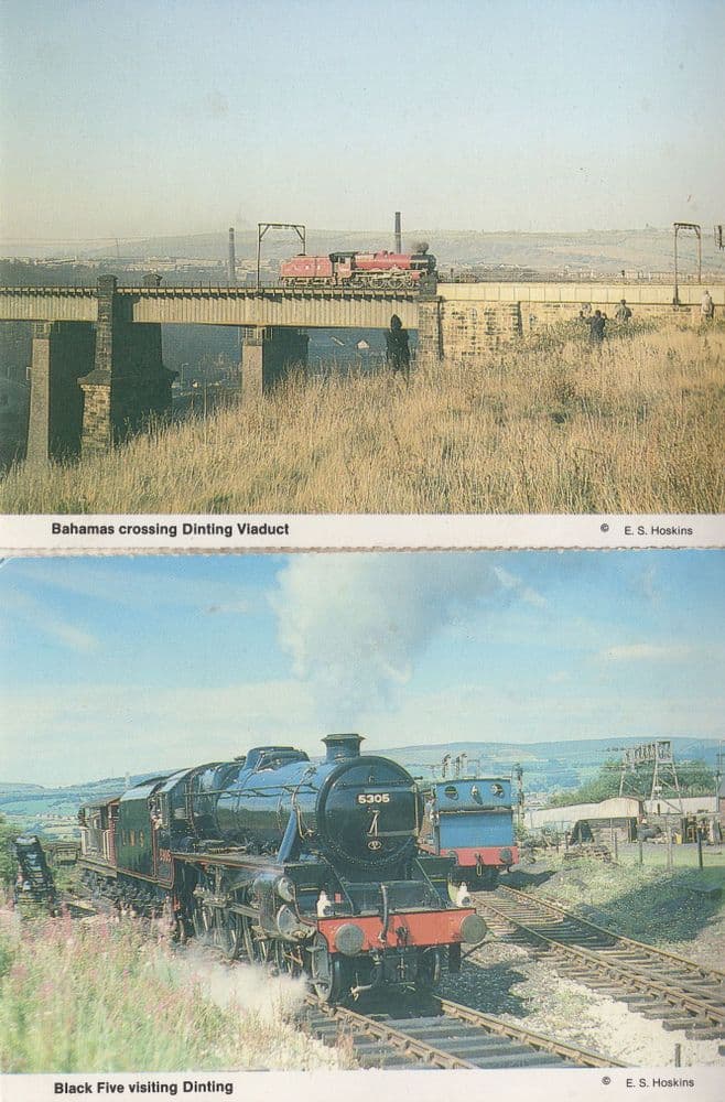 Dinting Viaduct Gloucester Train Bridge 1980s 2x Postcard