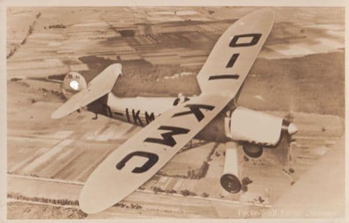 Dornier 217 German War Military Plane Aircraft Vintage Old Postcard