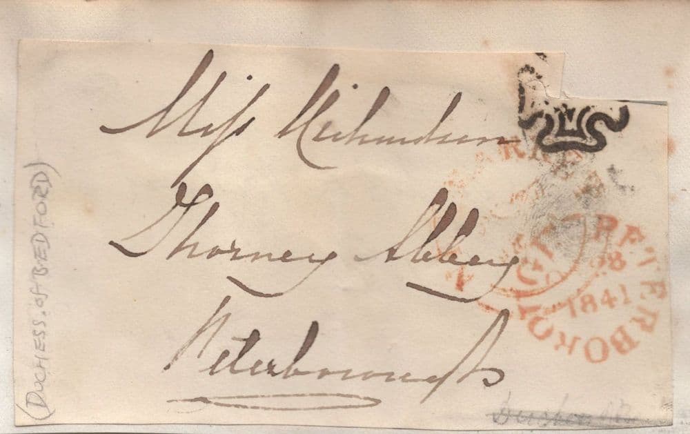 Duchess Of Bedford 1941 Victorian Postal Frank Peterborough Signed