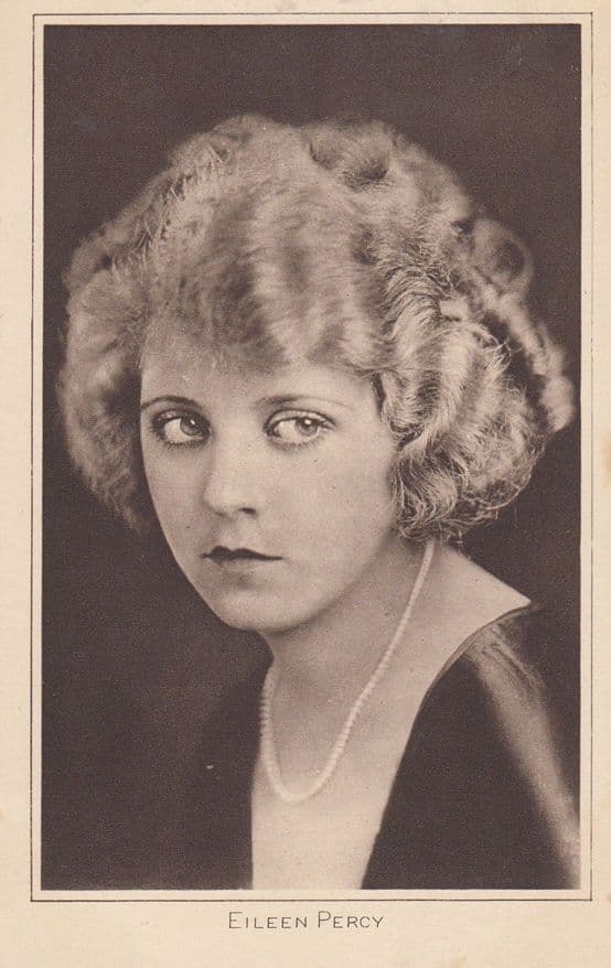 Eileen Percy Silent Movie Actress Antique Postcard