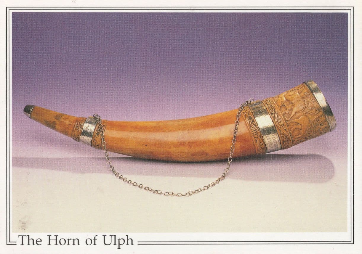 Elephant Tusk The Horn Of Ulph Drinking Vessel York Postcard