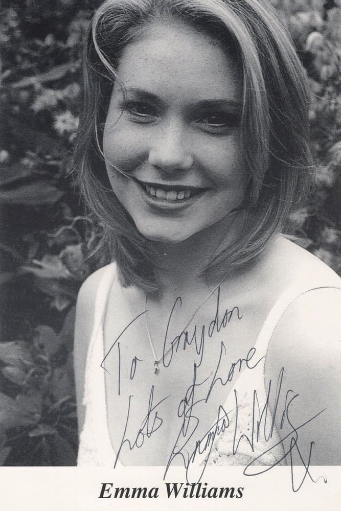 Emma Williams Chitty Chitty Bang Bang Miss Marple Hand Signed Photo