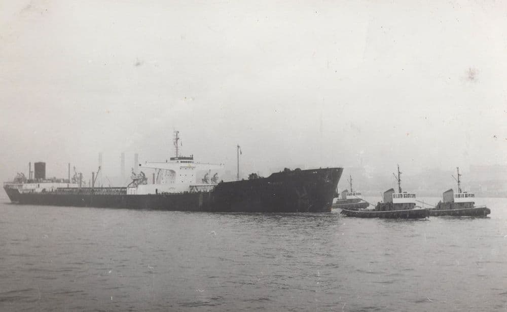 Frisia Ship Vintage Rare Photo