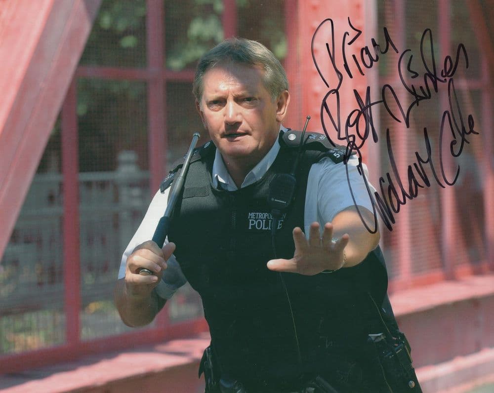 Graham Cole The Bill Large 10x8 Hand Signed Photo