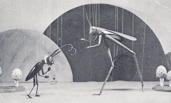 Grasshopper Insect Antique Marionette Lanchester Puppet Theatre Old ...