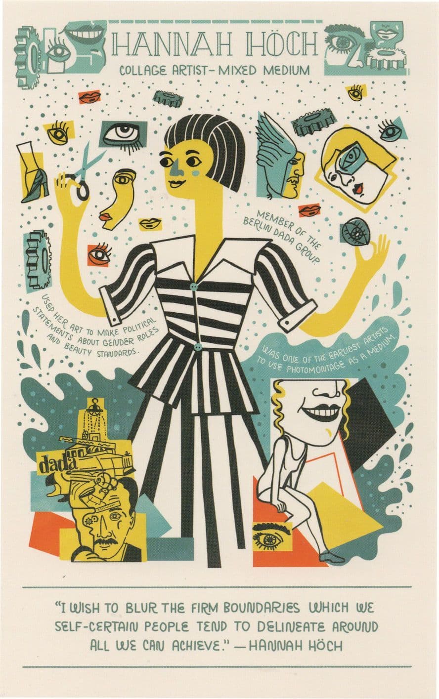 Hannah Hoch Dada Artist Spotlight: Hannah Höch's Dolls: A