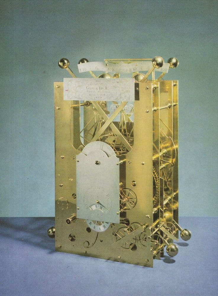 Harrisons Marine Ship Timekeeper Antique Clock Postcard