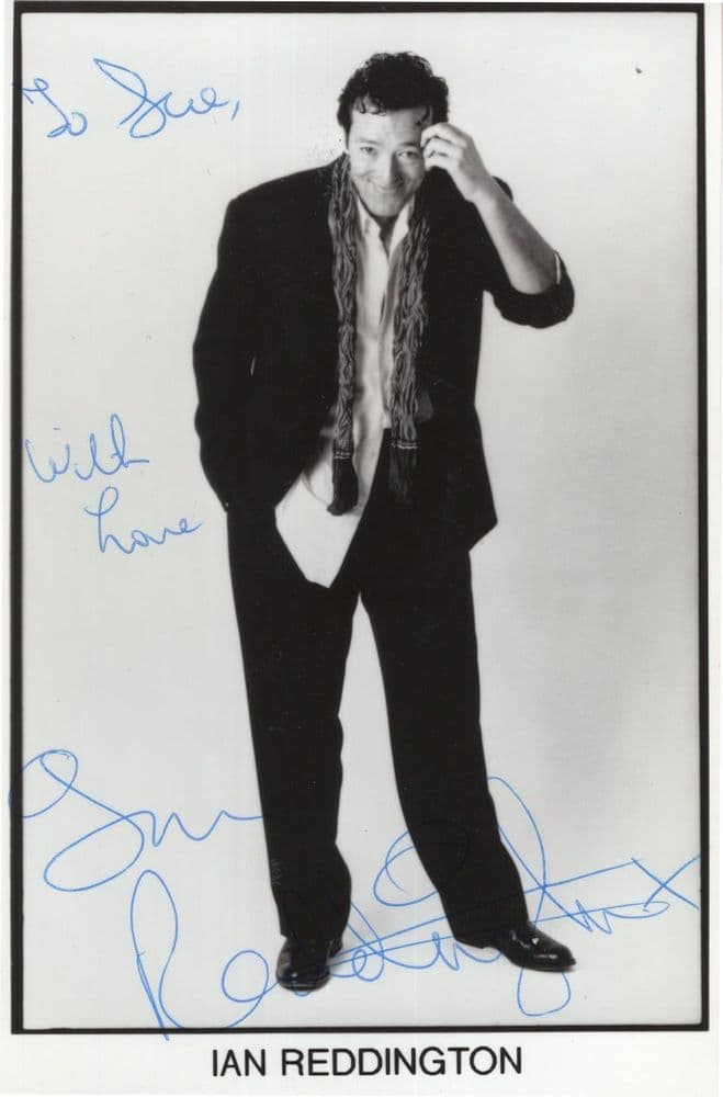 Ian Reddington Richard Coles Eastenders Hand Signed Photo