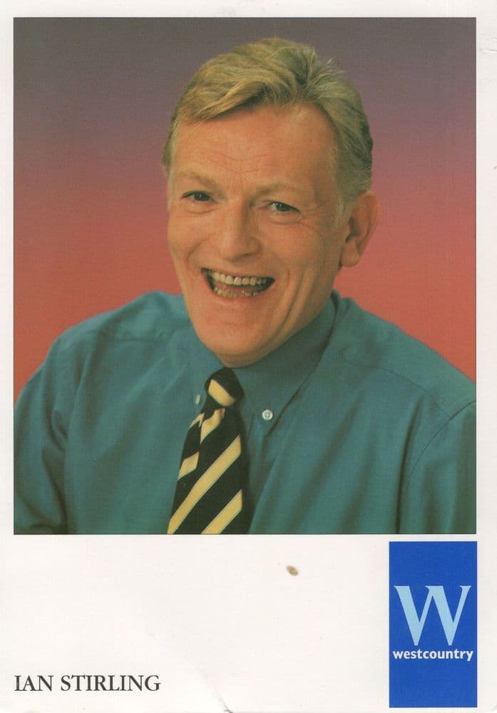 Ian Stirling ITV Television West Country Cast Card Photo