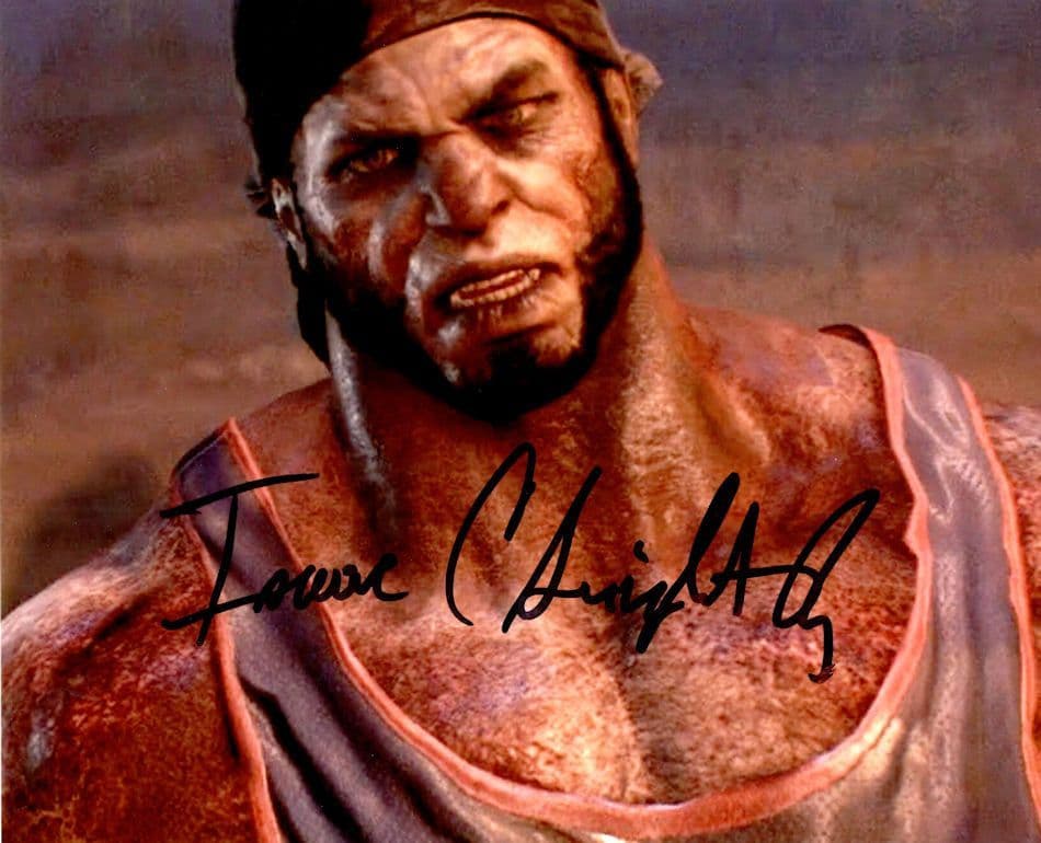 Isaac Singleton Batman Arkham Knight Large 10x8 Hand Signed Photo