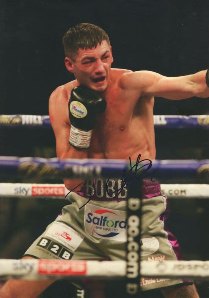 Jack Cullen British Boxing Champion 12x8 Hand Signed Photo