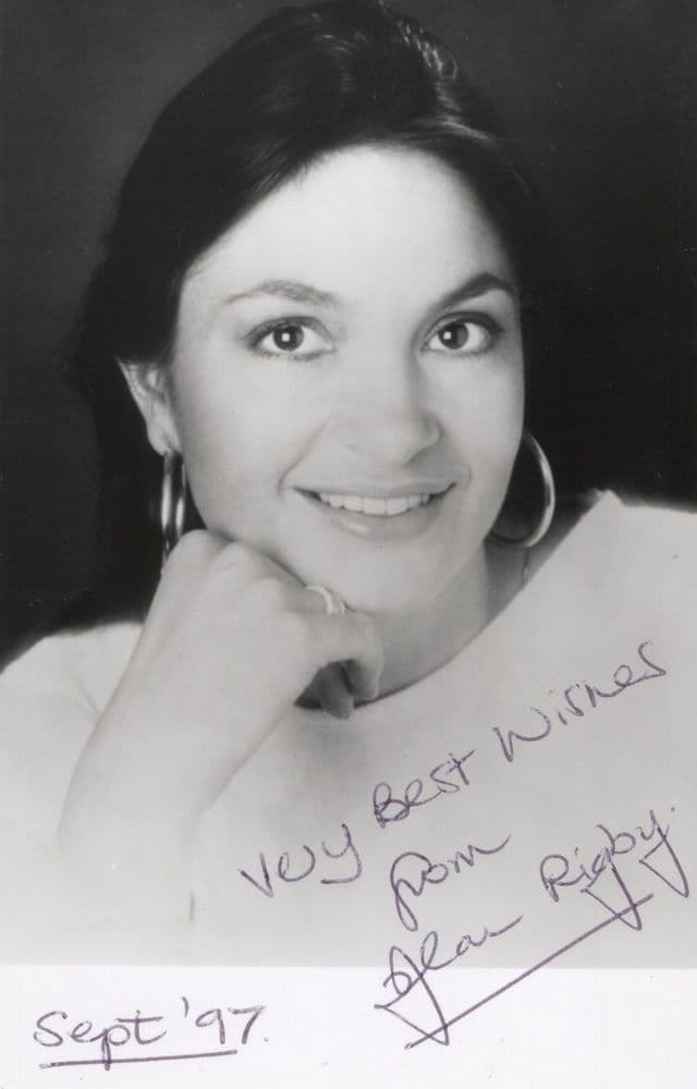 Jean Rigby Singer of England National Opera Hand Signed Photo