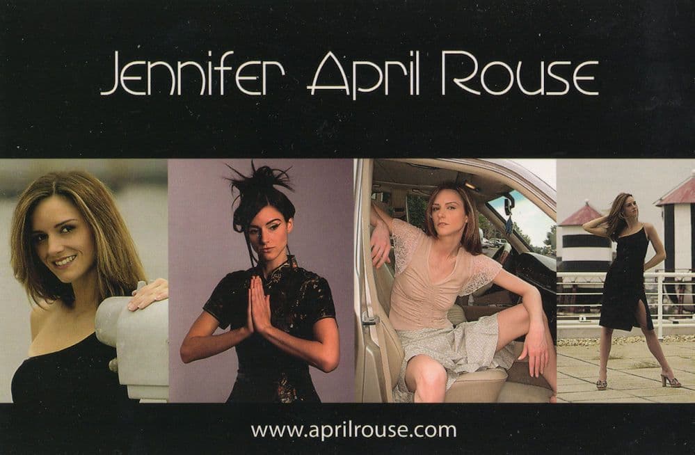 Jennifer April Rouse The Wire Death Of Edgar Allen Poe Hand Signed Photo