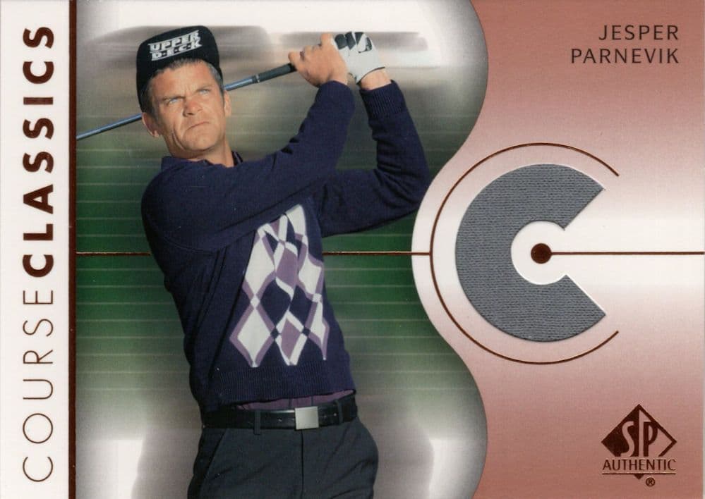 Jesper Parnevik Course Classics 2003 Authentic Worn PGA Tour Golf Shirt ...