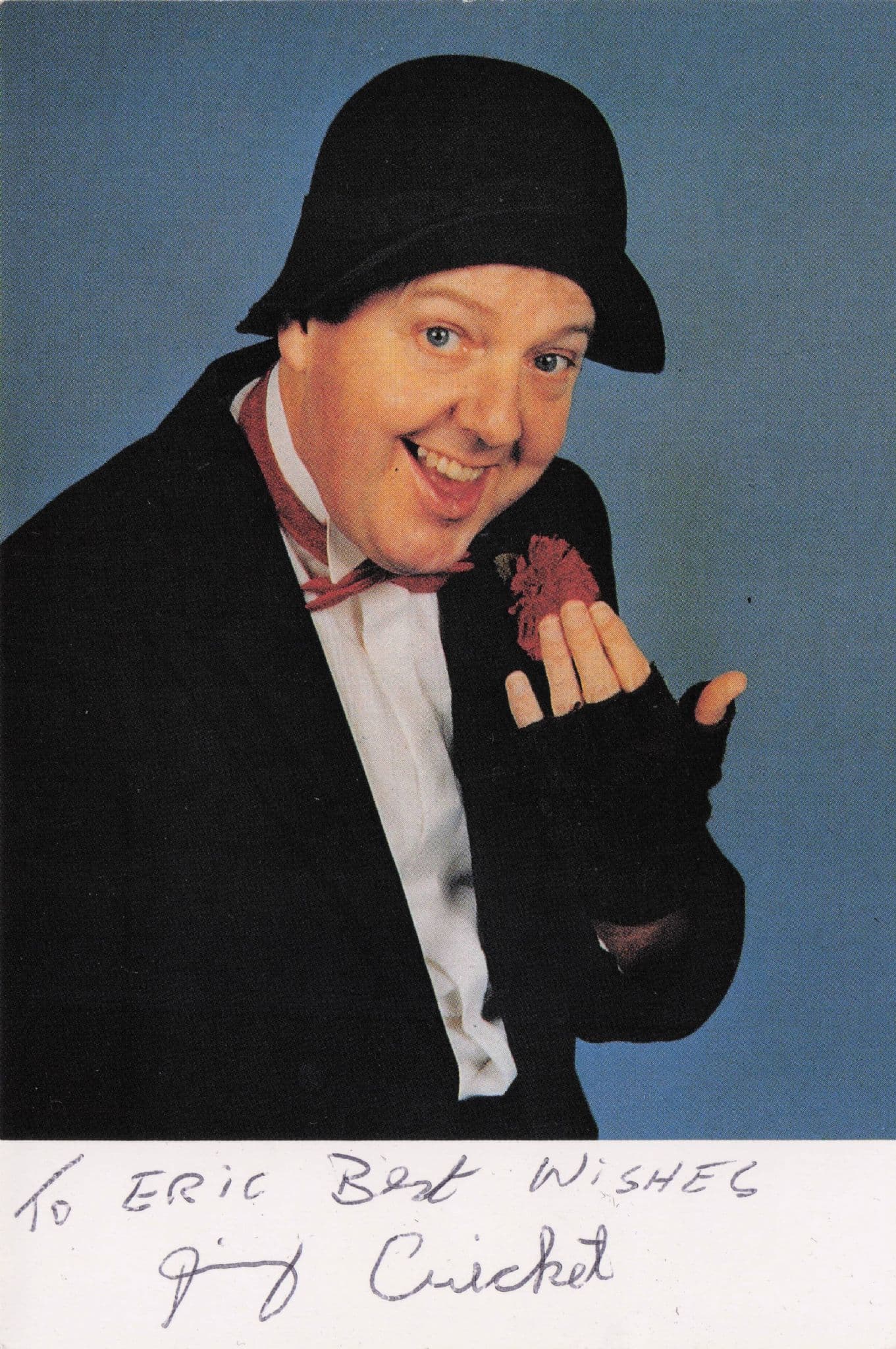 Jimmy Cricket Comedian Hand Signed Photo