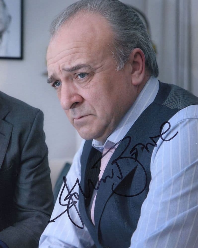 John Bowe Lawrence White Emmerdale Rare Large 10x8 Hand Signed Cast Photo