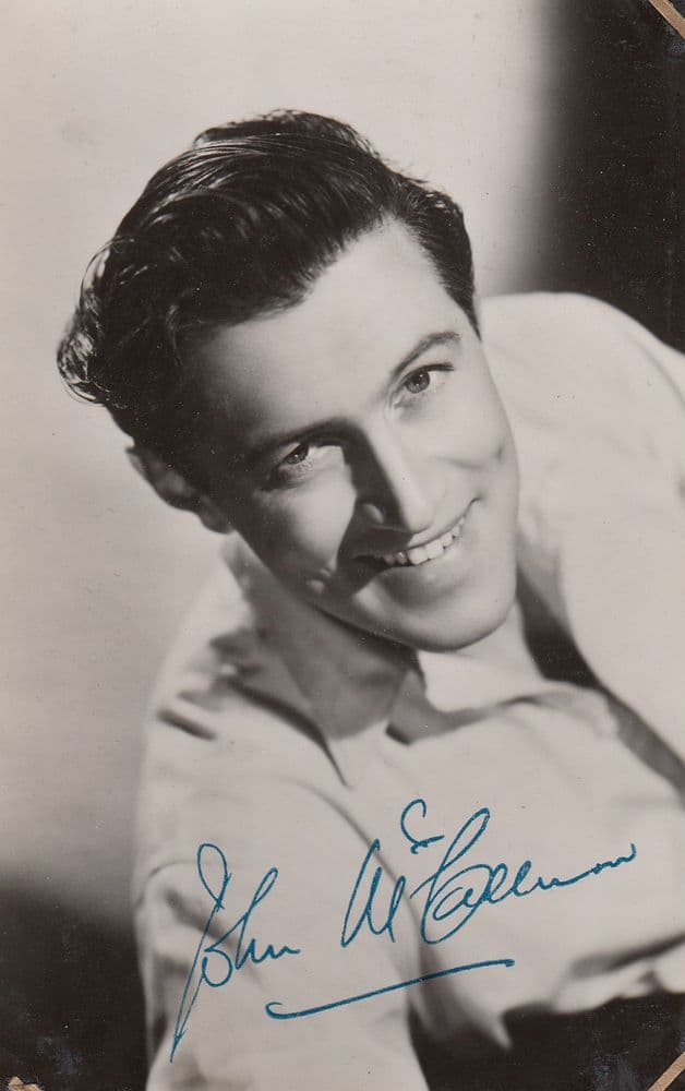 John McCallum Vintage Photo