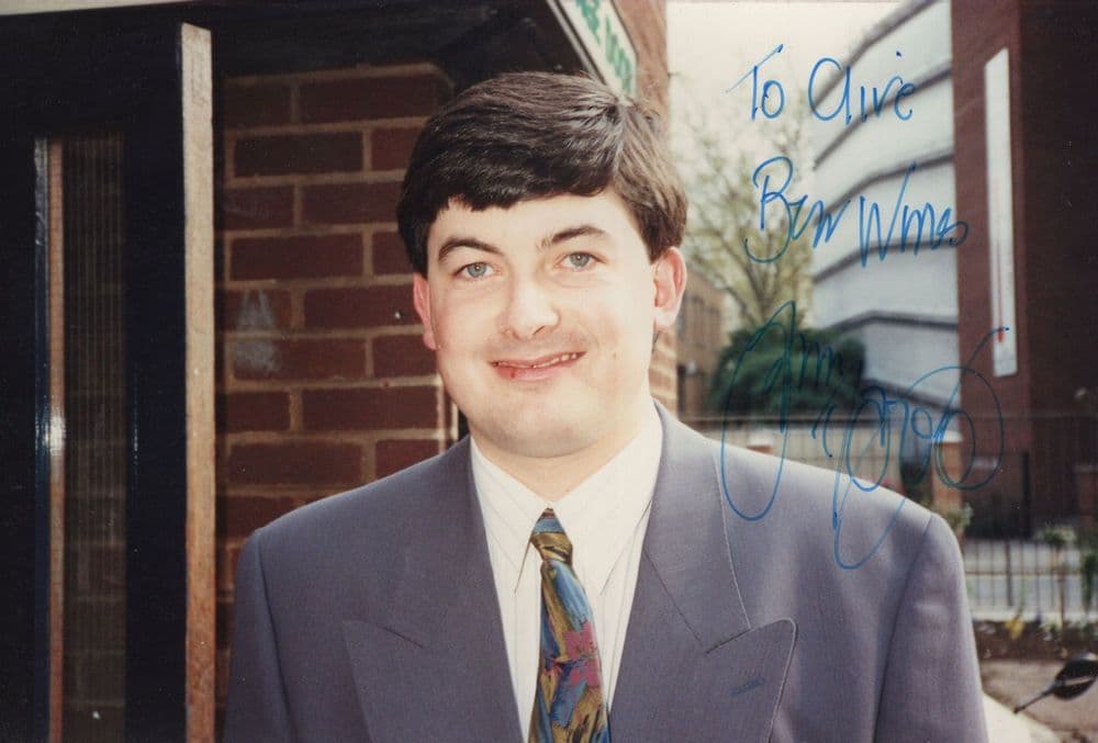 John Parrott Snooker Legend Large 8x6 Hand Signed Photo