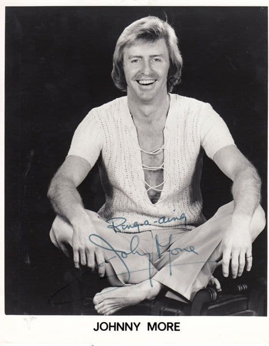 Johnny More TV Impressionist Paul Daniels Show Hand Signed Photo LOTS