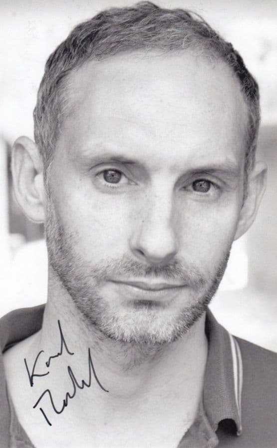 Karl Theobald Pelbs Twenty Twelve TV Show Hand Signed Photo