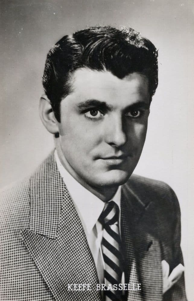 Keefe Brasselle MGM Rare Hollywood Actor Real Photo Postcard