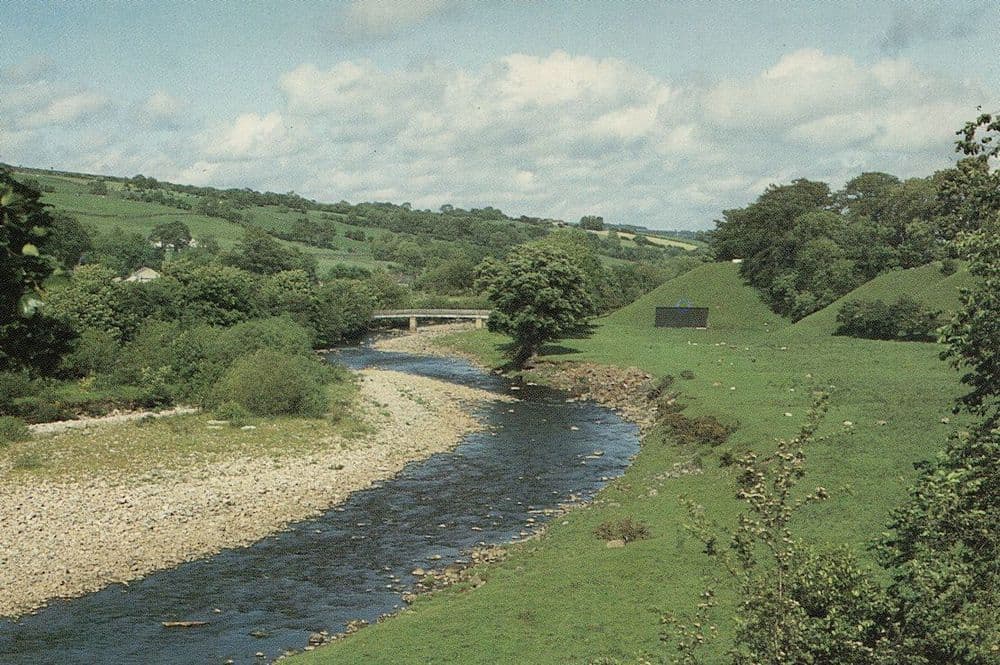 Kenneth Bridge Frosterley Durham Postcard