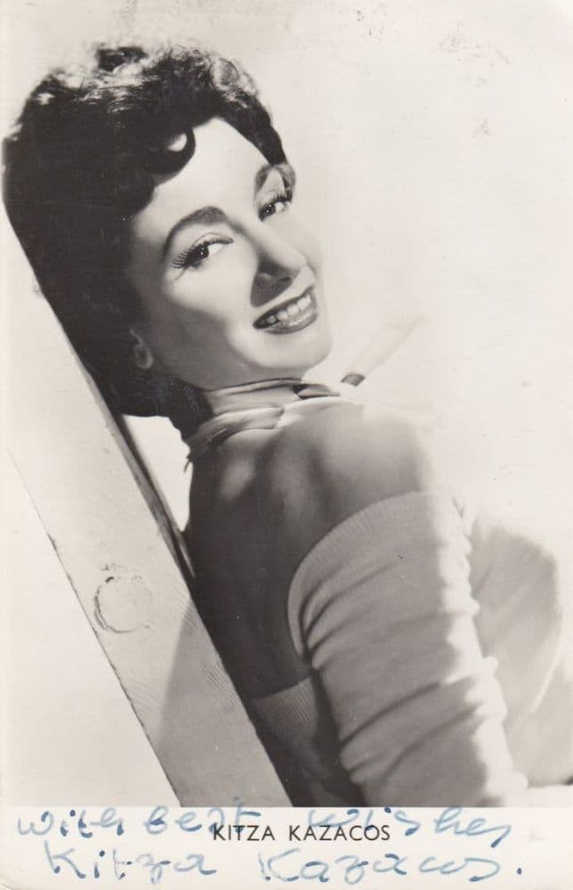 Kitza Kazacos of The Gypsy Thief Film Hand Signed Photo