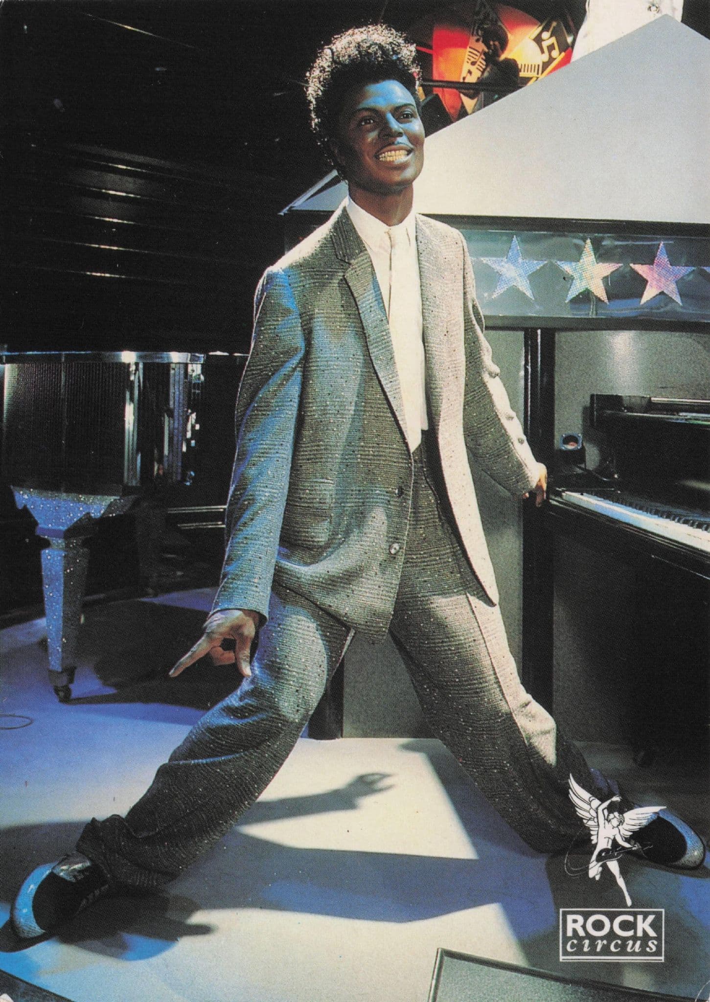 Little Richard Rock & Roll Circus Waxwork Rare Photo Postcard