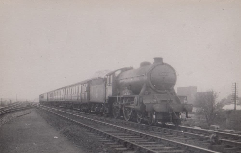 LNER Railway D49 Class 4-4-0 no 62773 Northallerton Leeds Train Photo