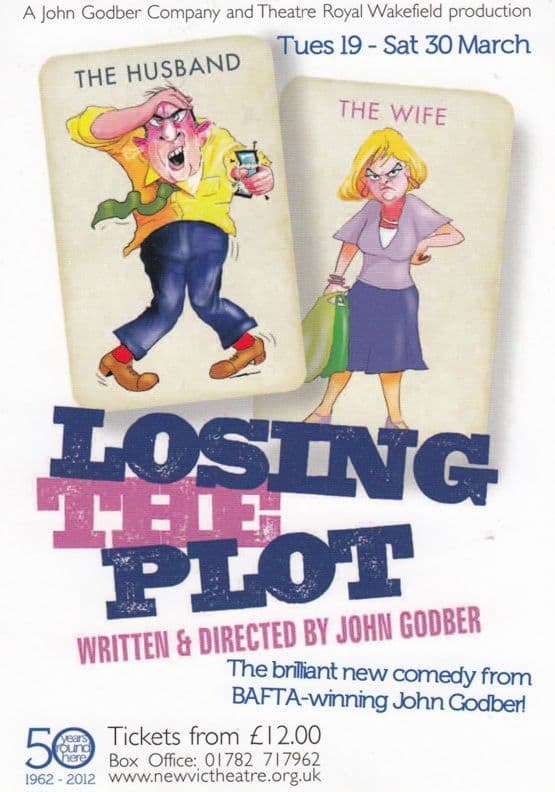 Losing The Plot John Godber Play New Vic Theatre Gala Poster Postcard ...