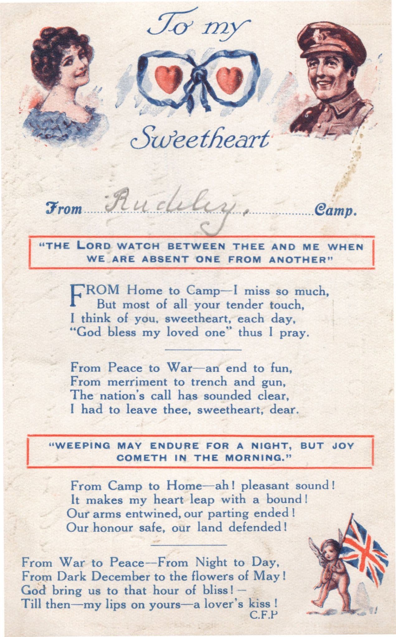 Ww1 Letters Love Lest We Forget Handwritten Love Letters From The
