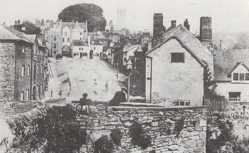 Ludlow Ludford Bridge In Victorian Era 1880 Rare Shropshire Daily Star ...