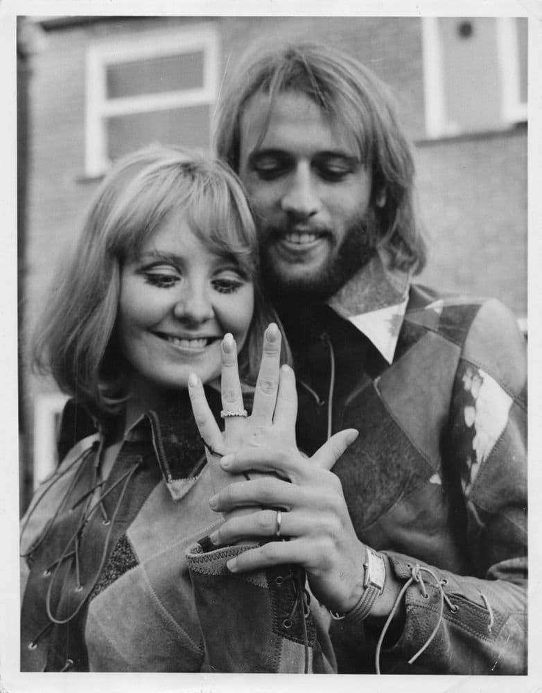 Lulu & The Bee Gees Lover 1969 Eternity Ring 9x7 Press Photo