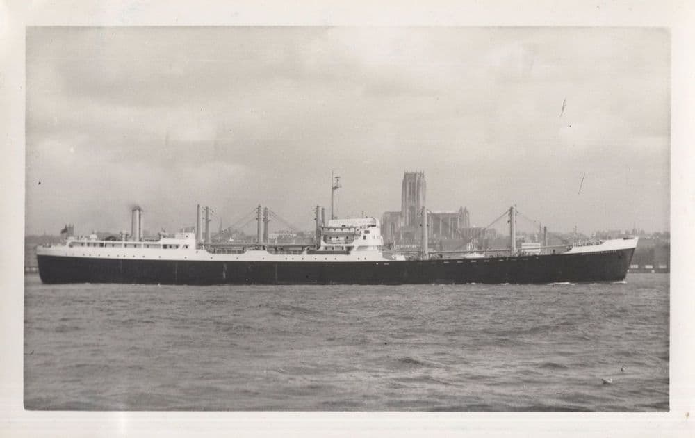 Manchester Miller Cargo Liner Ship Vintage Rare Photo